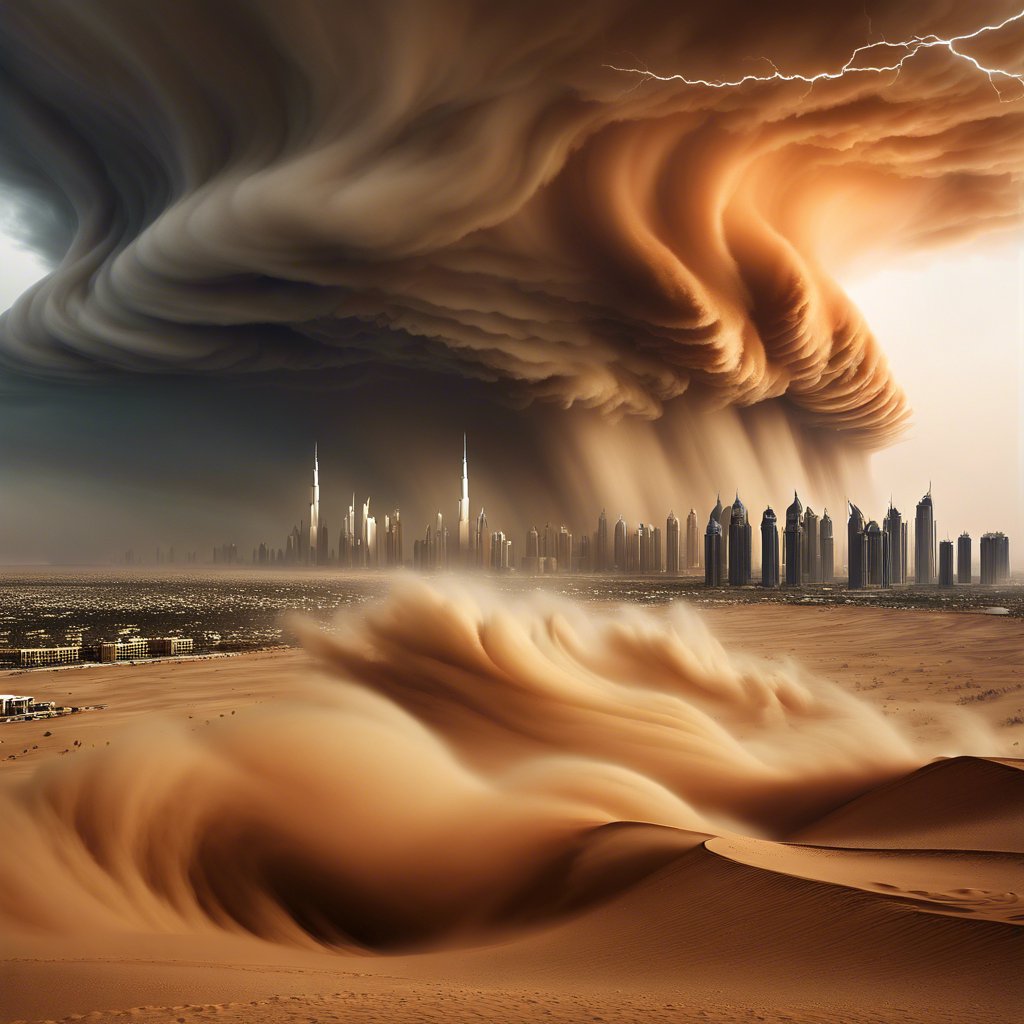 UAE Weather Alert: Dust Storms, Strong Winds, and Rough Seas - Dubai ...